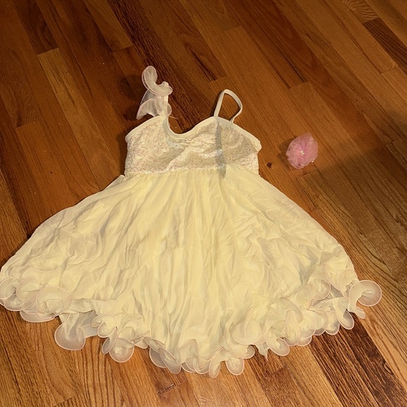 Weissman | Costumes | Kids Weissman Cream Colored Dance Costume | Poshmark